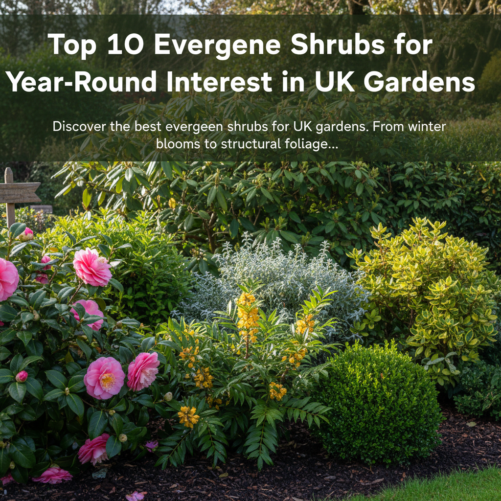 Top 10 Evergreen Shrubs for Year-Round Interest in UK Gardens | Garden ...